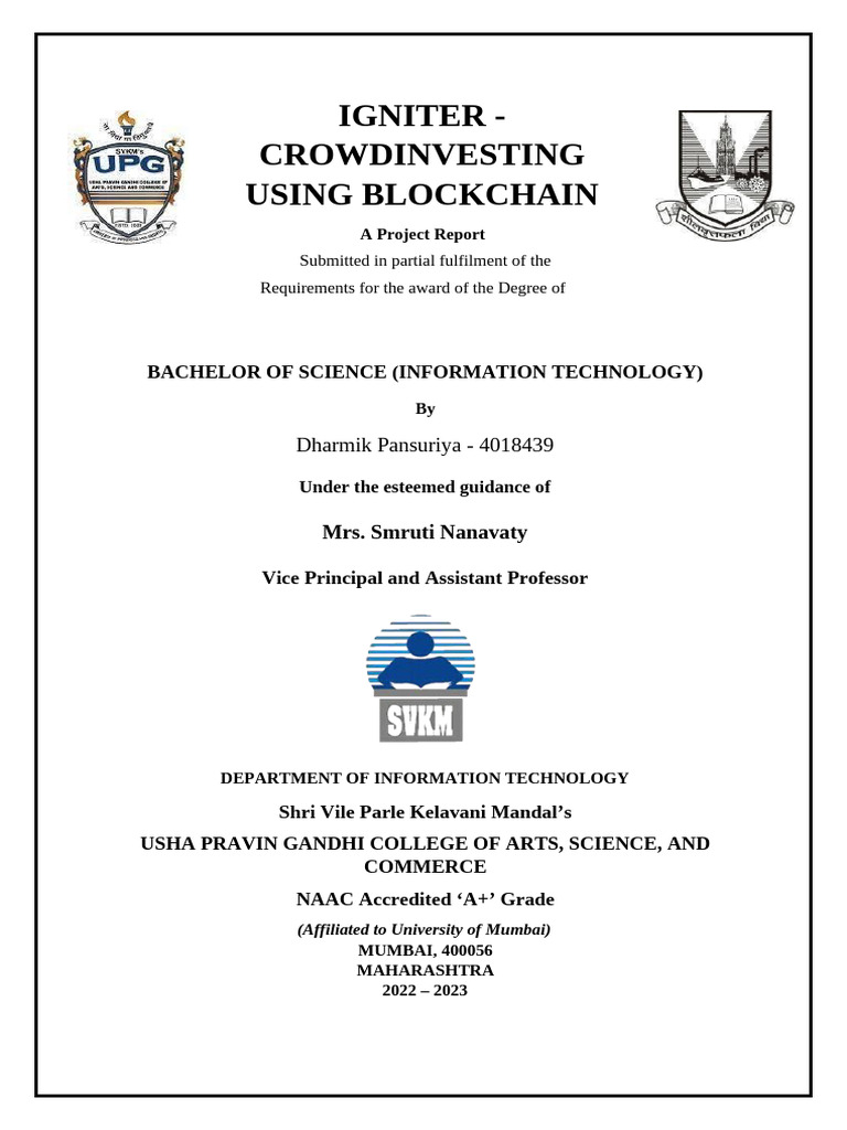 First Page Certificate | PDF