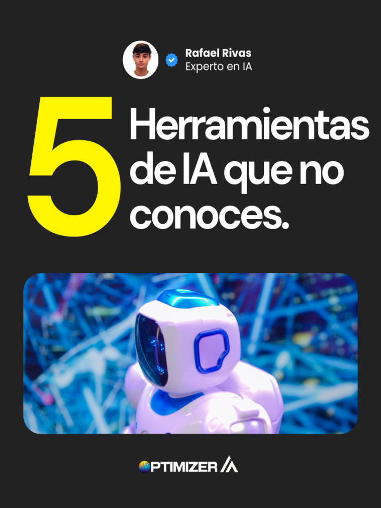 5 Herramientas de IA Que No Conoces | PDF