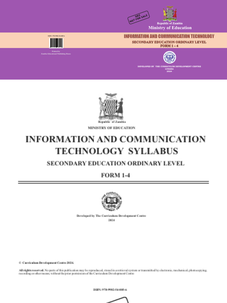 ICT Curriculum for Secondary Education | PDF