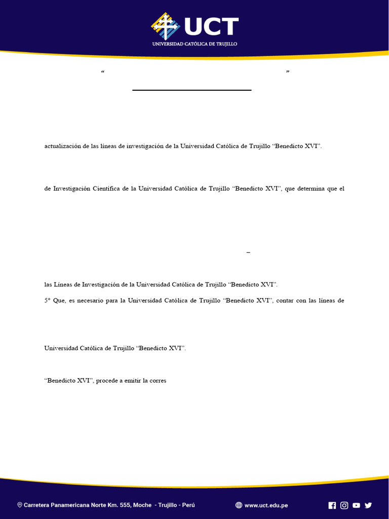 Resolución N°07-2025 | PDF | Universidad