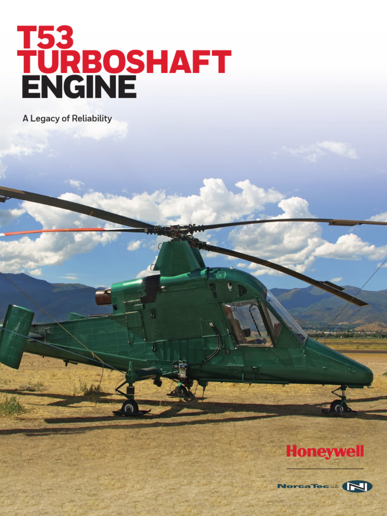 Engine: T53 Turboshaft | PDF | Bell Uh 1 Iroquois | Aviation