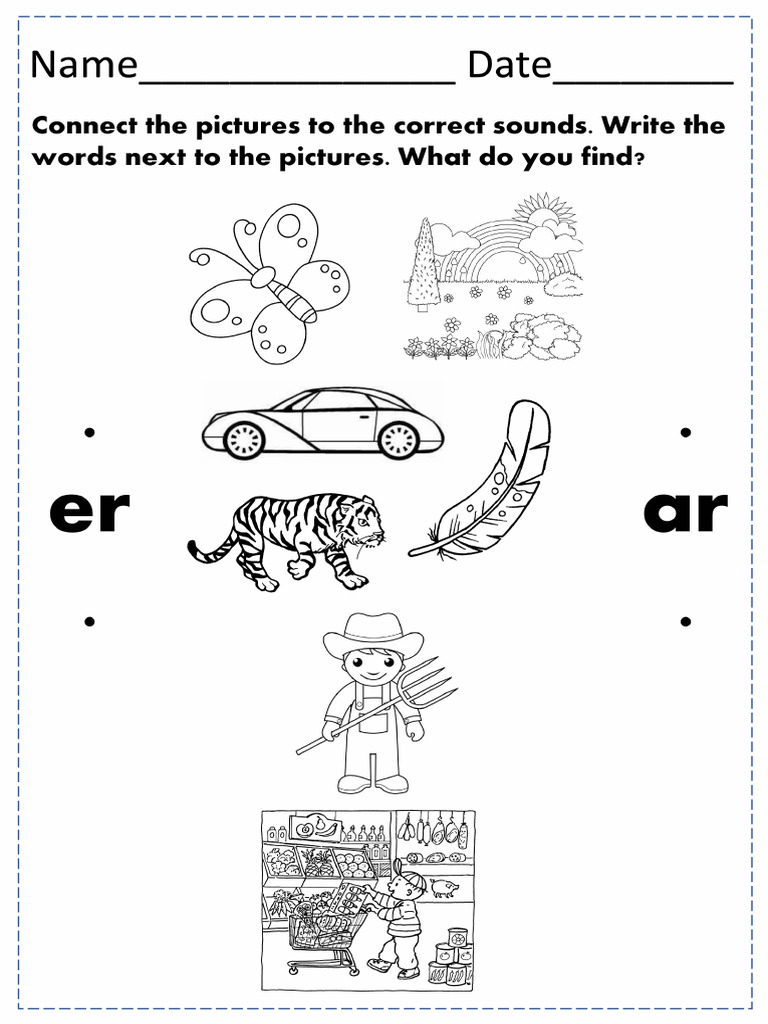 Phonics Er Ar | PDF