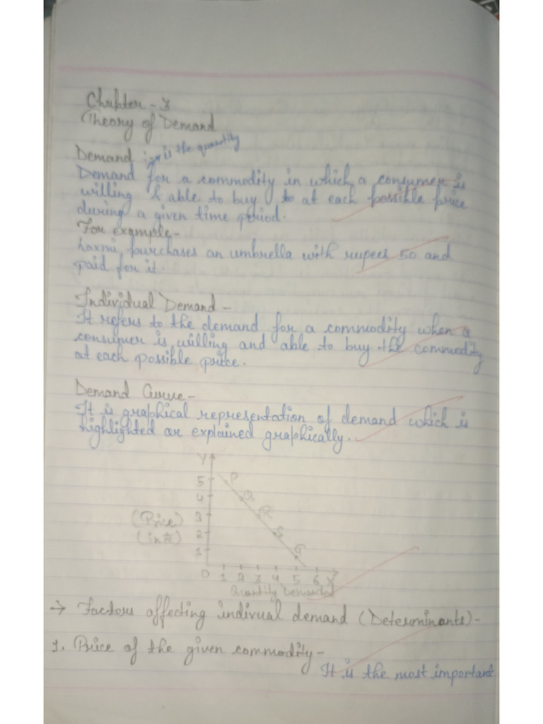 Chapter 3 Theory of Demand | PDF