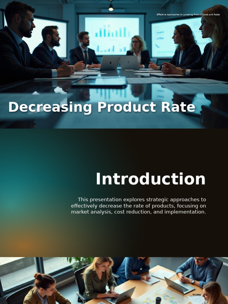Decreasing Product Rate | PDF | Performance Indicator | Pricing