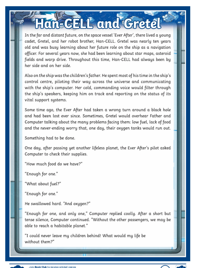 Hansel-And-Gretel-Sci-Fi Class | PDF