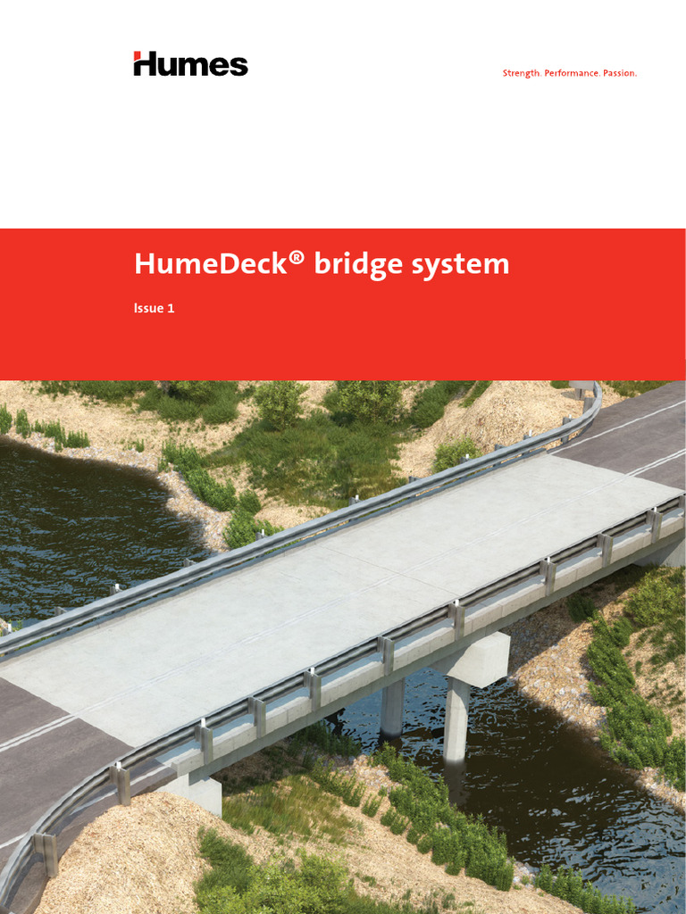 HumeDeck Modular Bridge System | PDF | Deep Foundation | Precast Concrete