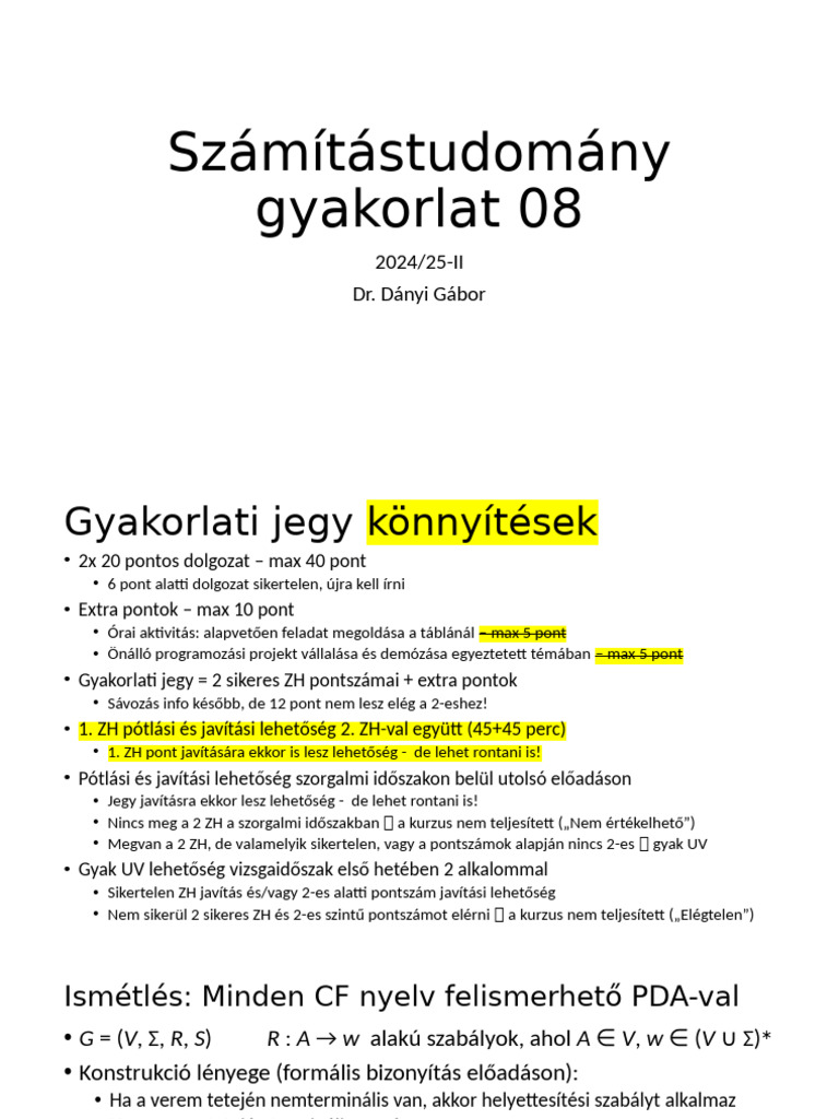 2025-1 Szamtud Gyak 08 | PDF