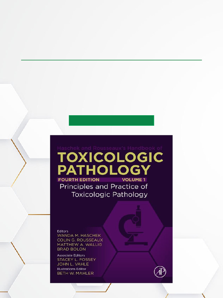 Toxicologic Pathology Handbook Overview | PDF | Medical Imaging ...