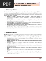 Jinsi Ya Kuandika CV - Mfano Wa CV Wasifu | PDF