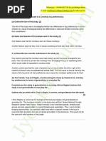 Evaluating Saavedra & Silverman's Button Phobia Study | PDF | Phobia | Fear
