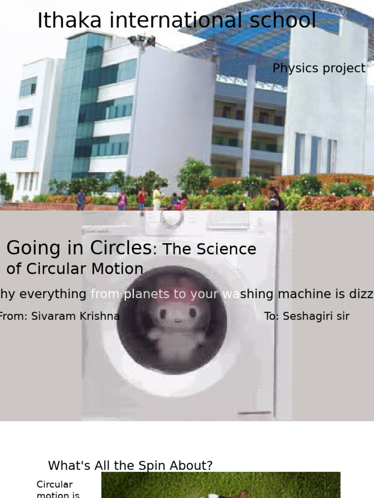 Understanding Circular Motion in Physics | PDF