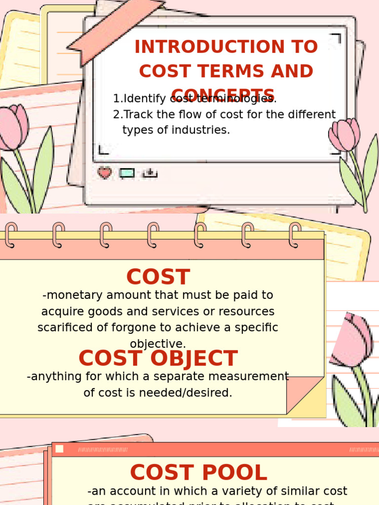 Understanding Cost Concepts and Types | PDF | Cost Of Goods Sold | Cost