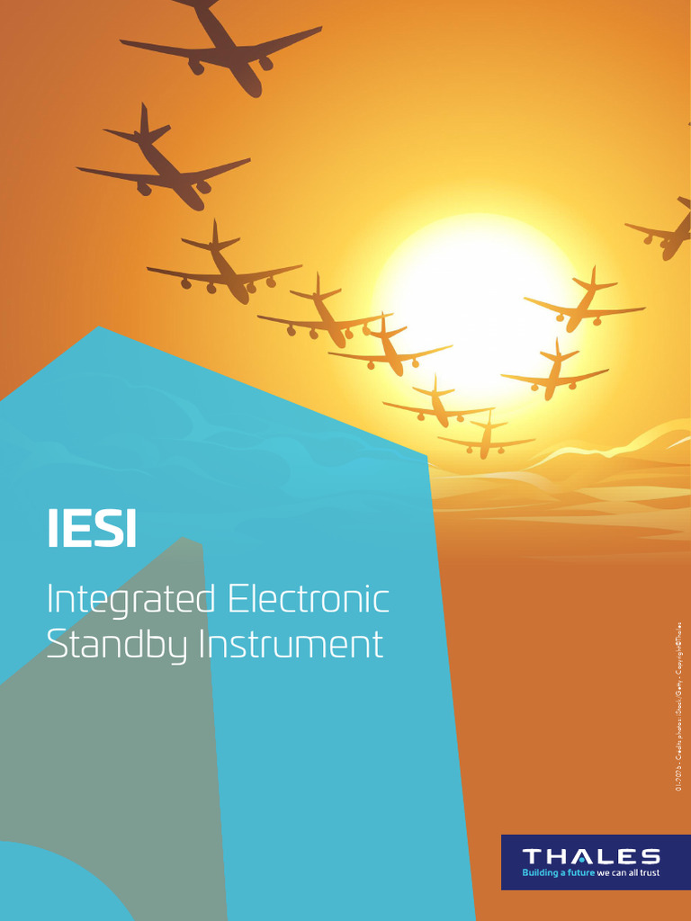 Thales IESI: Advanced Standby Instrument | PDF | Airspeed | Aircraft