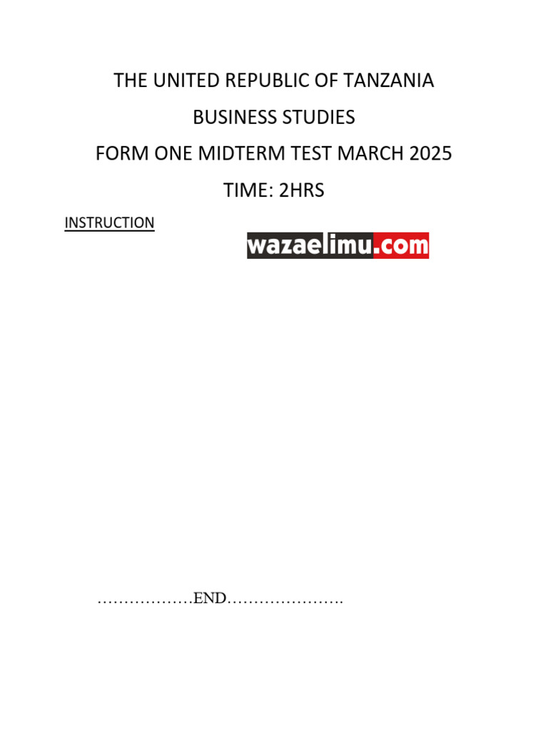 Busness Studie F 1 | PDF