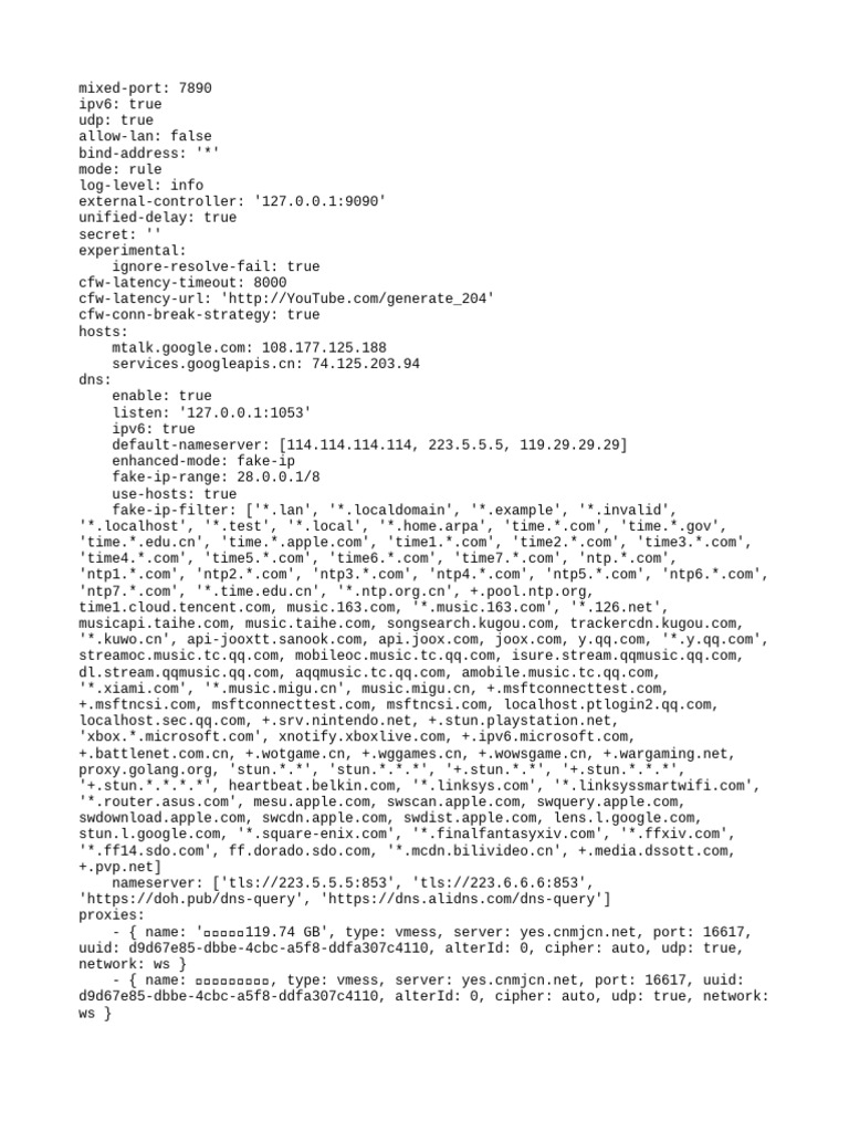 配置文件 yaml | PDF | Application Layer Protocols | Network Protocols