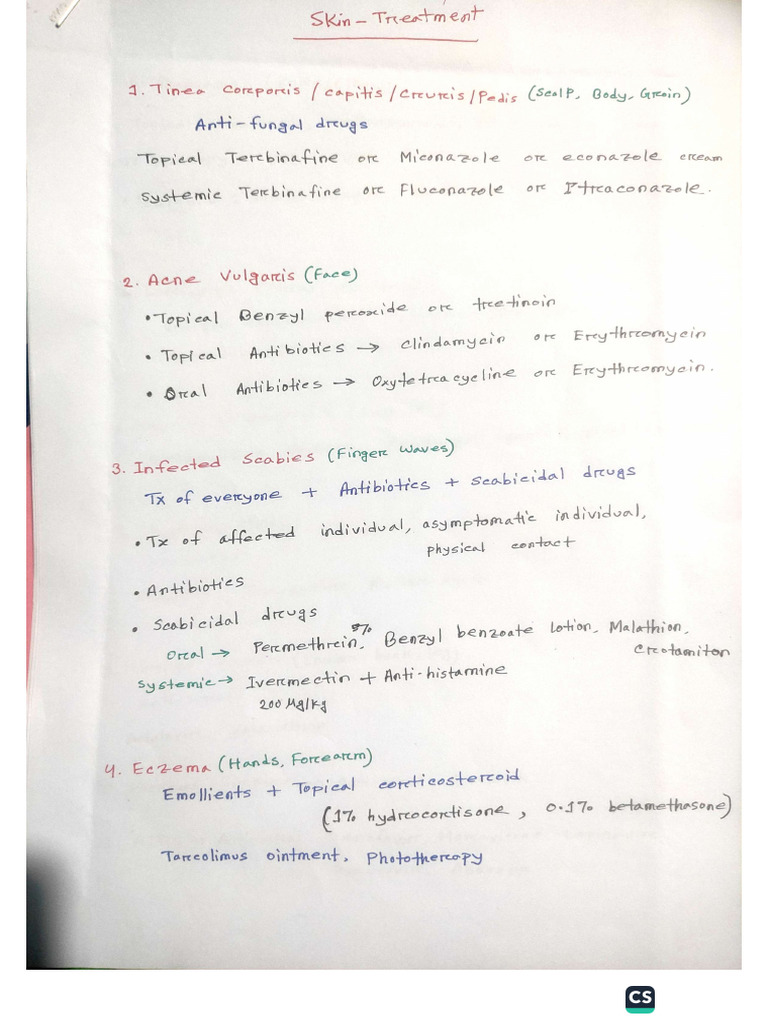 Skin Shortcut Treatment | PDF