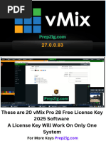 Vmix 29 Registration Key | PDF