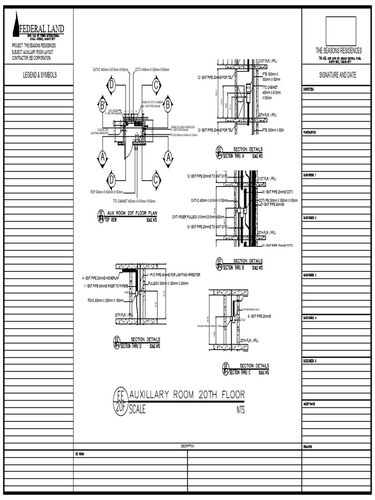 TC Aux Room Layout-20f | PDF