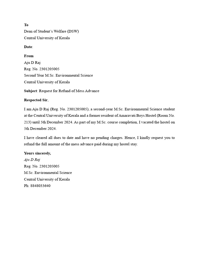 Mess Advance Appl | PDF