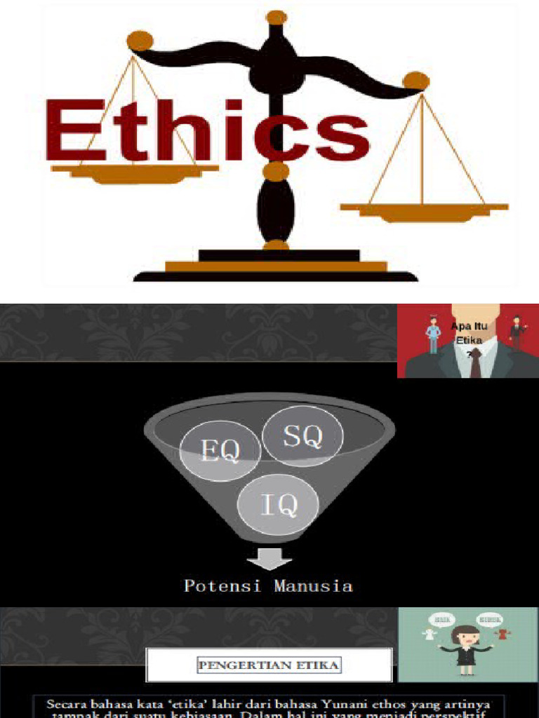 Etika Dalam Bekerja | PDF