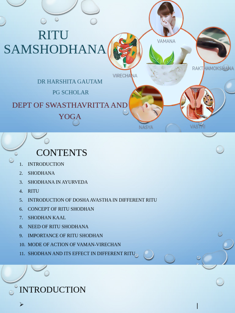 Ritu SAMSHODHANA (Autosaved) | PDF