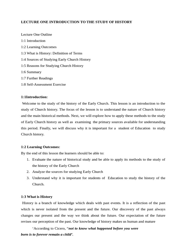 Introduction to Early Church History | PDF | Paul The Apostle | Early ...