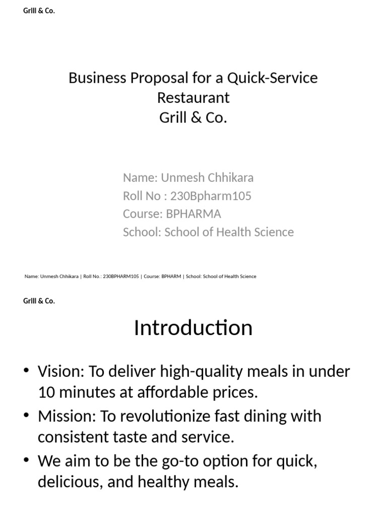 Tdcc Final Assignment Unmesh | PDF | Restaurants | Hamburgers