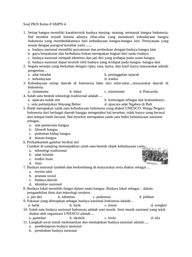 PKN kelas 8 SMP oke | PDF