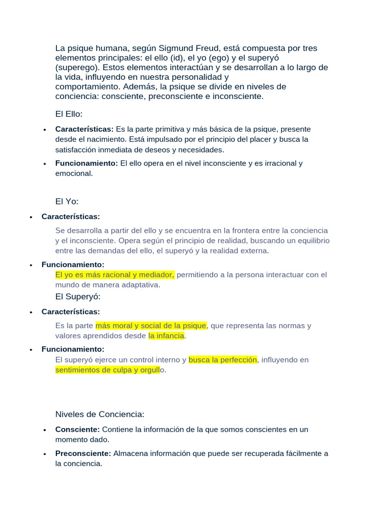 La Psique Humana | PDF