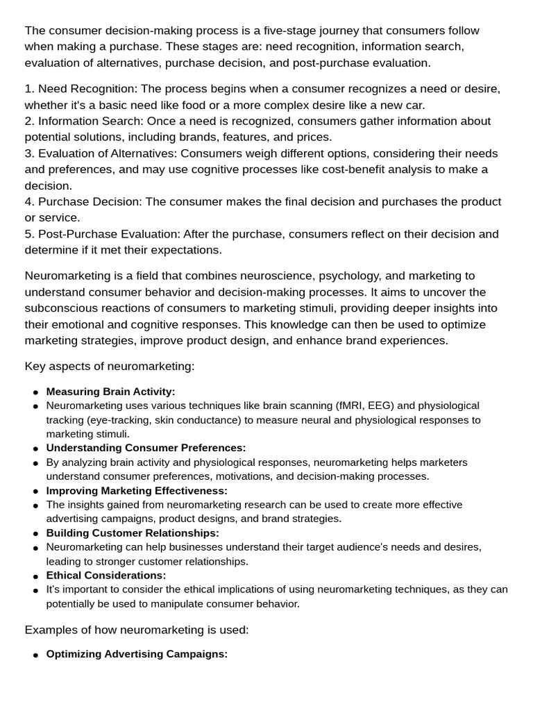 Measuring Brain Activity | PDF | Consumer Behaviour | Attitude (Psychology)