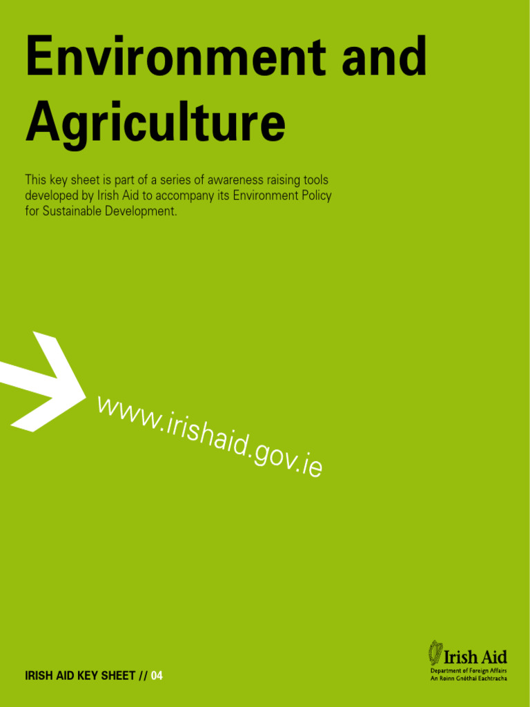 Environment Keysheet 4 Agriculture | PDF | Agriculture | Sustainable ...
