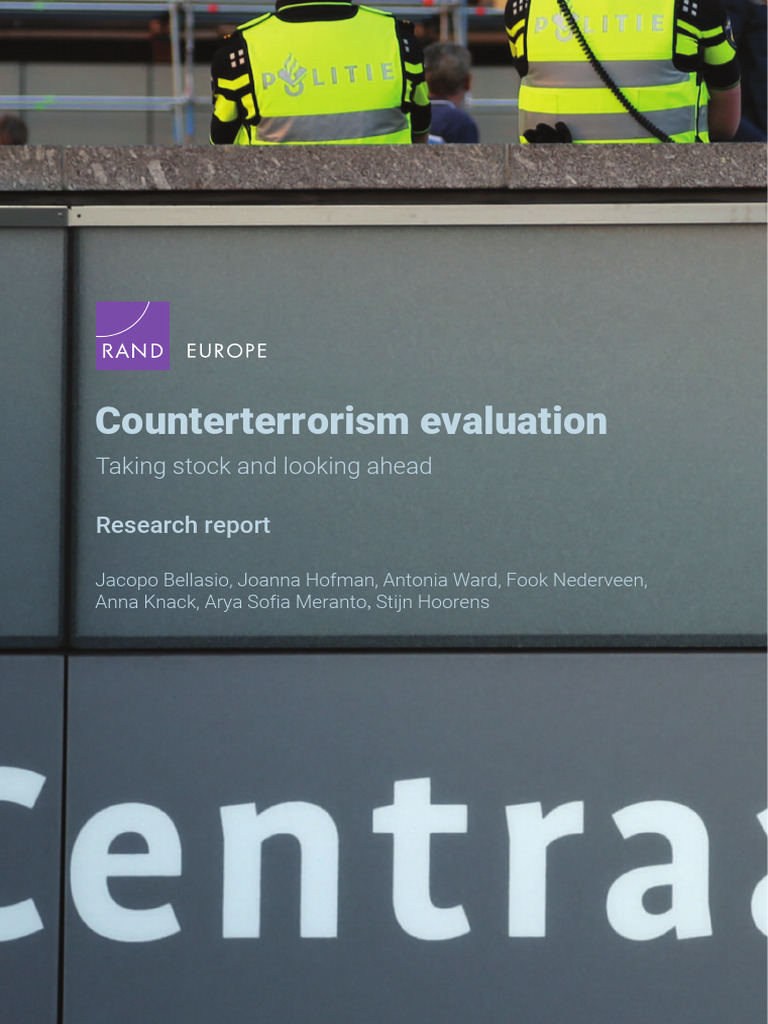 Counterterrorism Evaluation Insights | PDF | Evaluation | Methodology