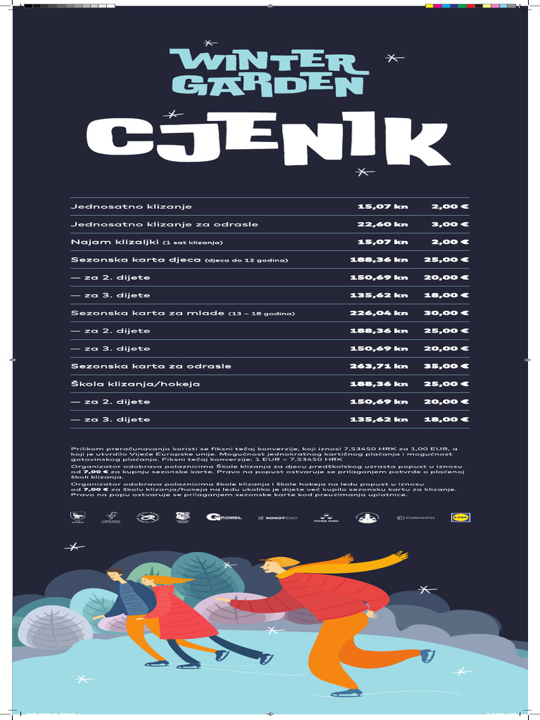 Cjenik Klizaliste1 | PDF