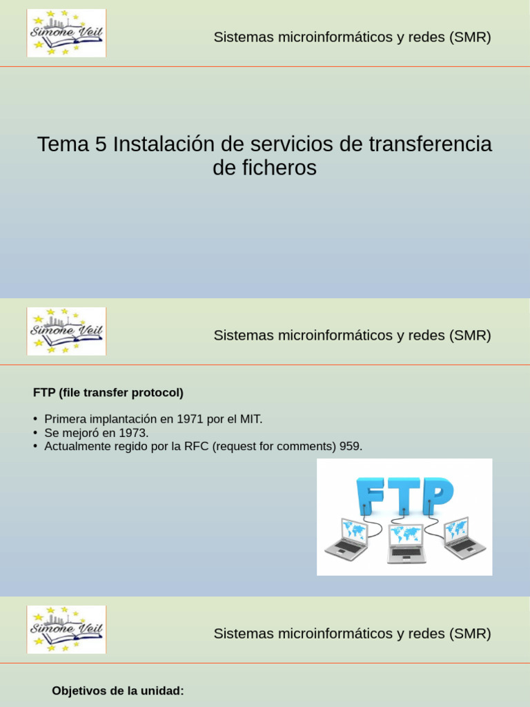 Tema 5 FTP | PDF | Protocolo de transferencia de archivos | Transport Layer Security