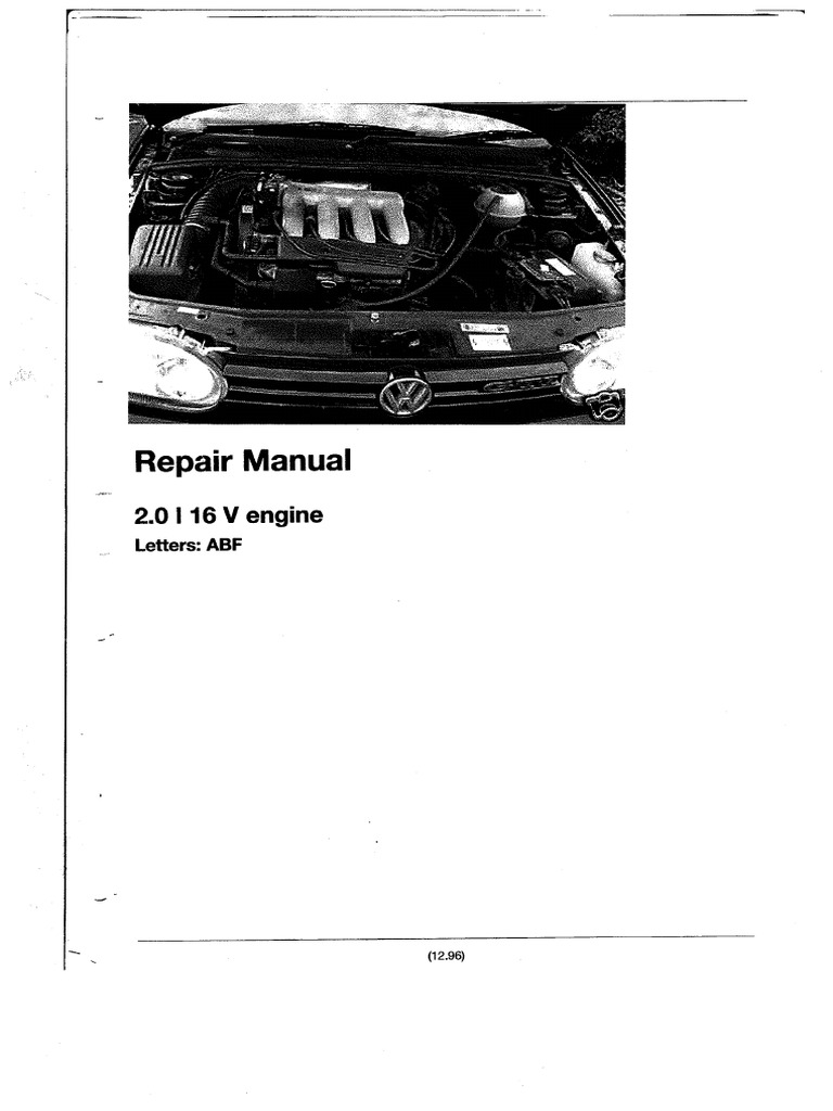 ABF Repair Manual | PDF