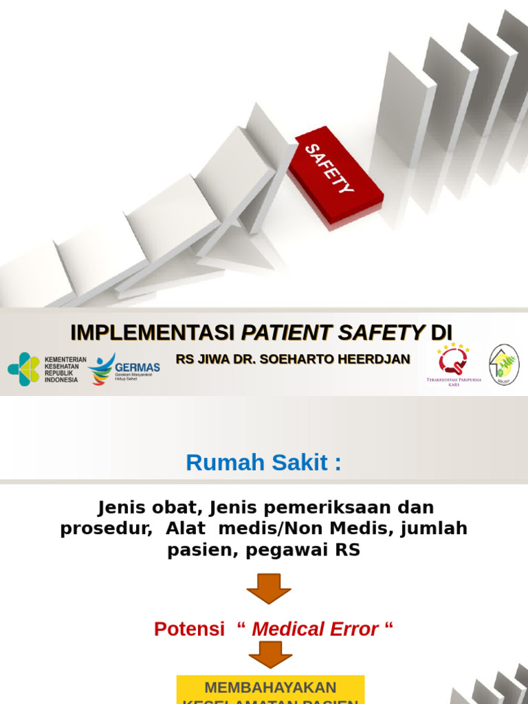 Implementasi Patient Safety Di RSJSH | PDF
