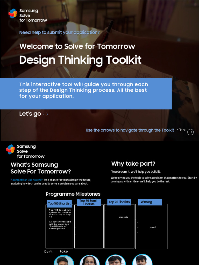 Samsung Design Thinking Toolkit Guide | PDF | Design Thinking ...