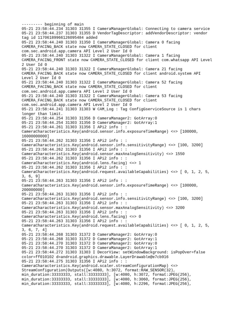 Log Cat 1747846724203 | PDF