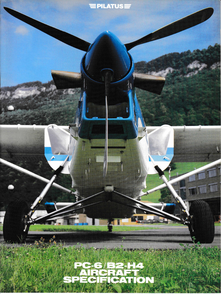 Pilatus PC-6/B2-H4 Specifications | PDF | Empennage | Aircraft