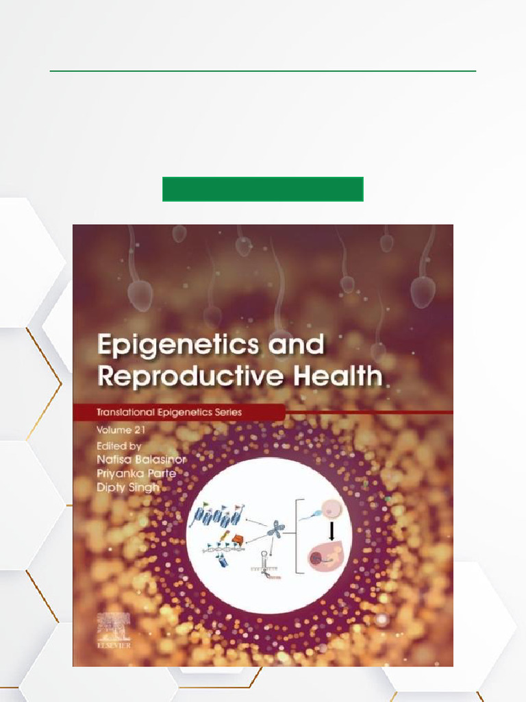 Epigenetics and Reproductive Health 1st Edition Official Ebook Release ...