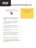 Infosys Springboard Virtual Internship 6.0 - Apply Now! | PDF