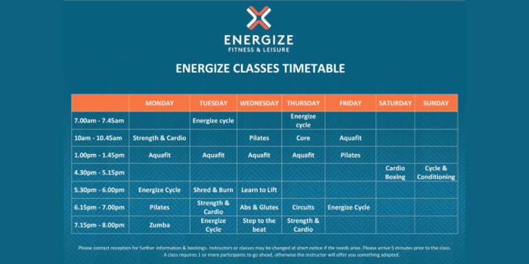 Energize Classes | PDF