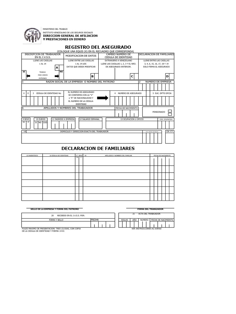 Planilla 14 02 Ivss | PDF | Autenticación