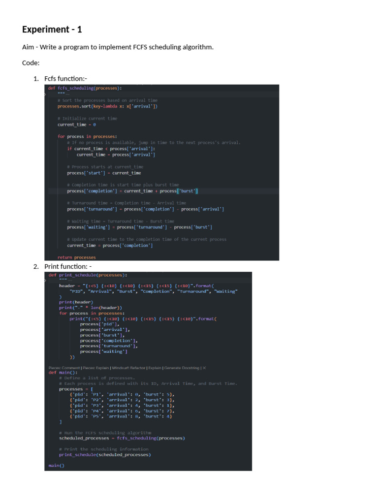 OS Practical File | PDF