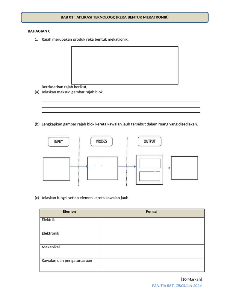 BAB 1 Mekatronik | PDF