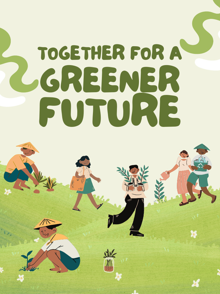 Green Playful Illustrative Activism Poster | PDF