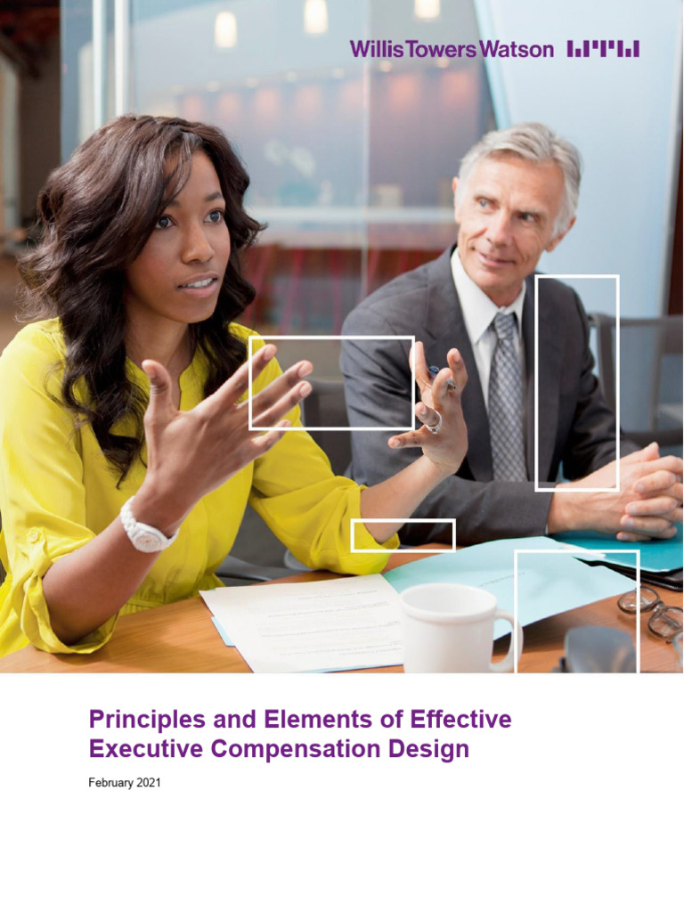Executive Compensation Guiding Principles | PDF | Executive ...