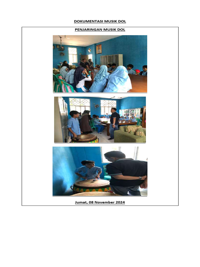 Dokumentasi Musik Dol | PDF