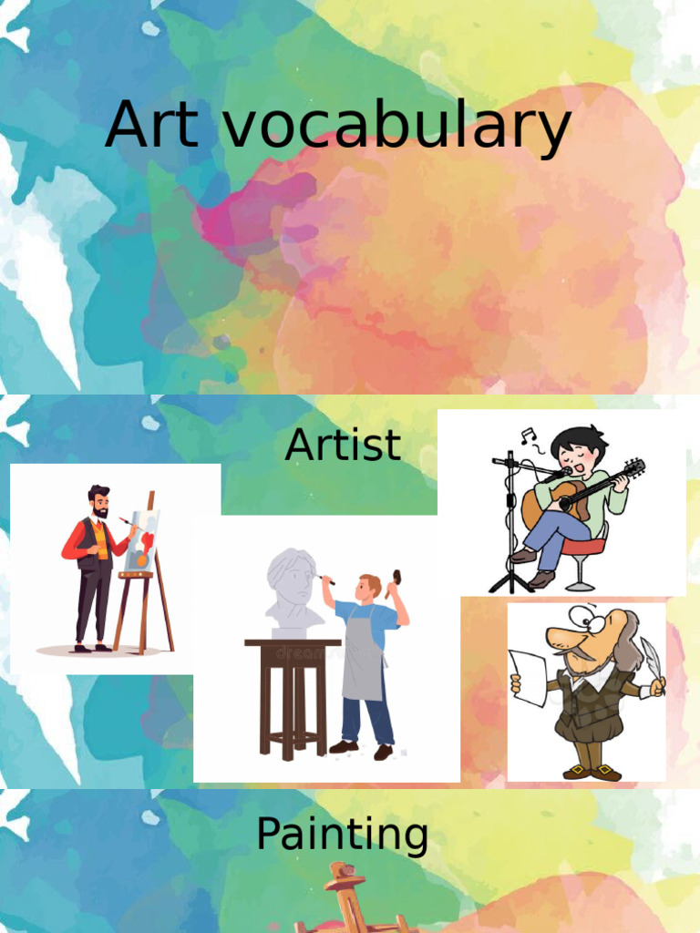 Art Vocabulary Reference Guide | PDF