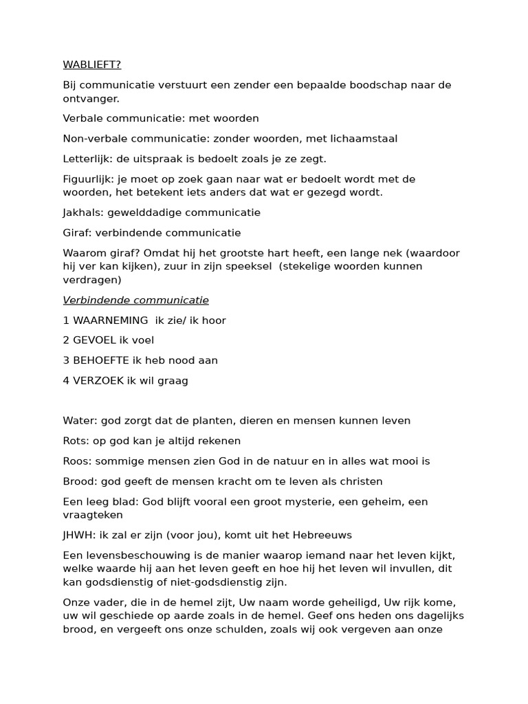 Go Toets 1 | PDF